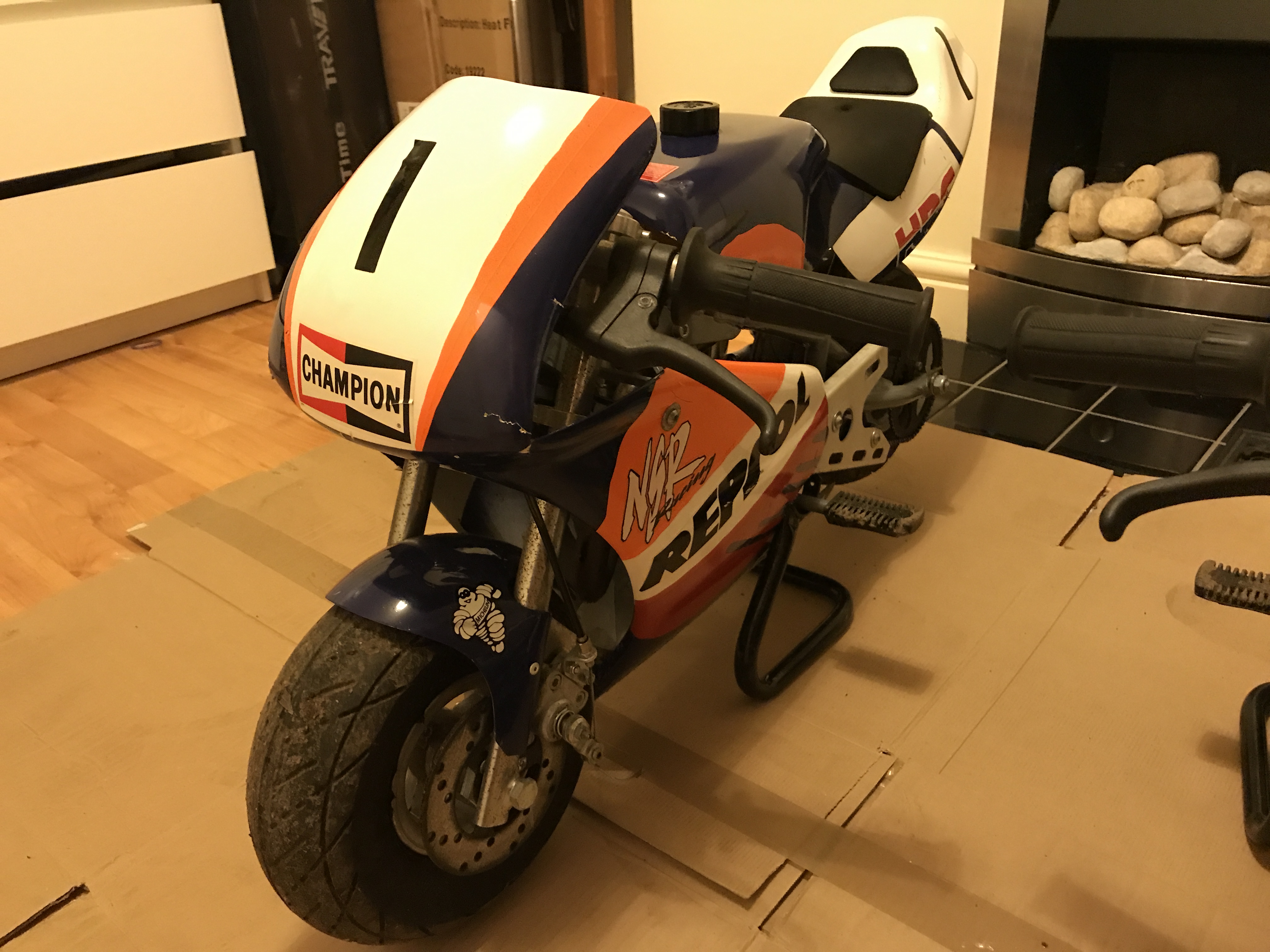 Mini Moto Blata 2.5 repsol very good condition - Rider Fun
